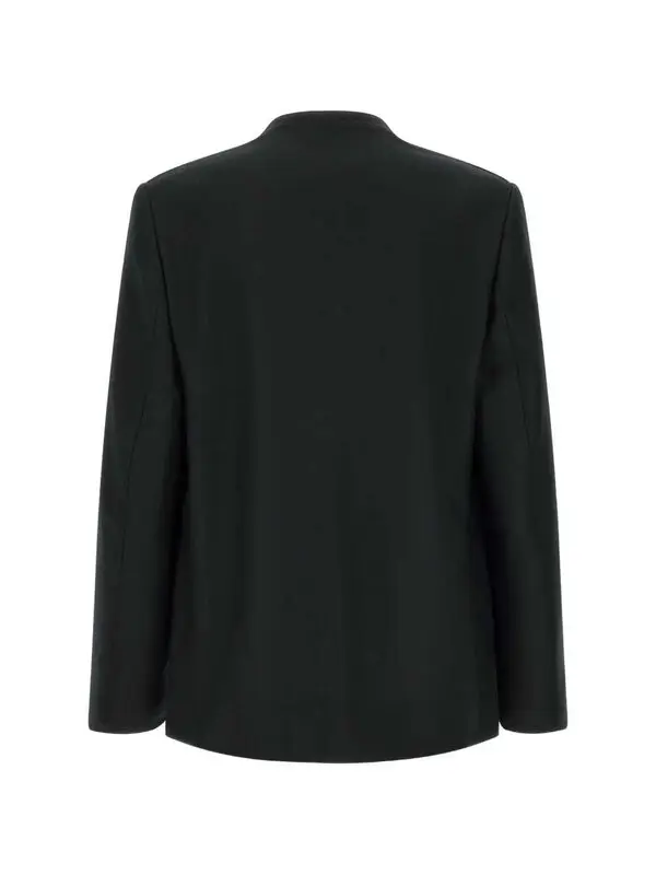 MAISON MARGIELA Minimalist Virgin Wool Jacket - Black