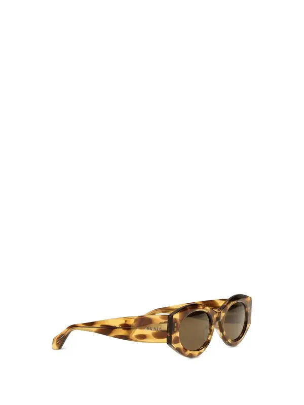 Alaïa Oval Sunglasses