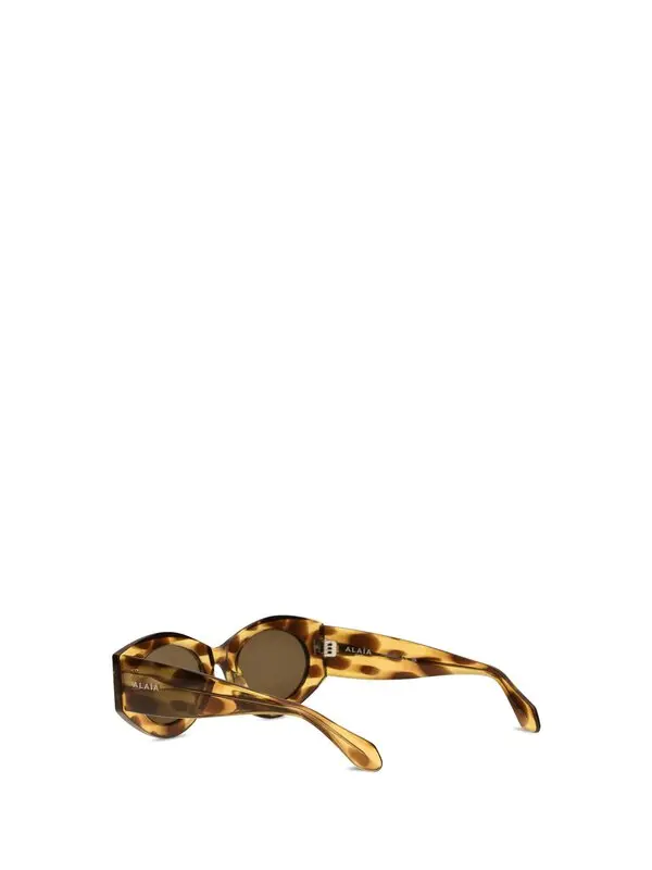 Alaïa Oval Sunglasses