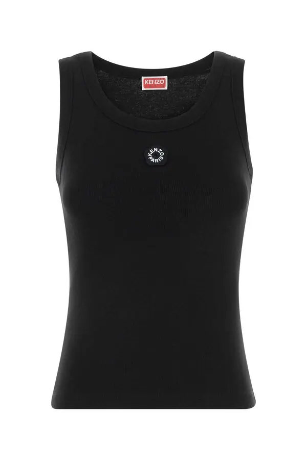 Kenzo Stretch Cotton Tank Top