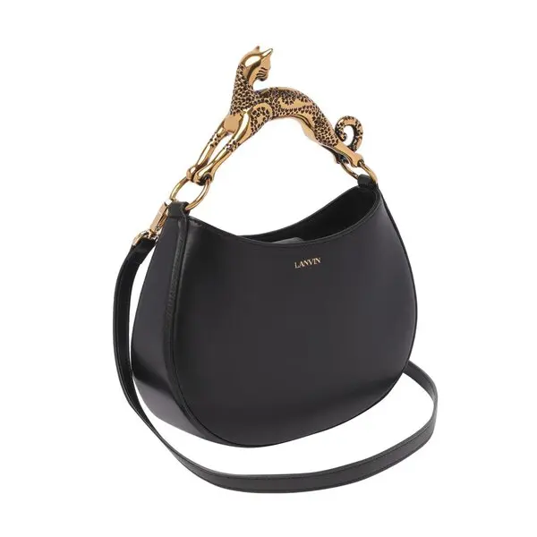 LANVIN Cat Hobo Bag - Black