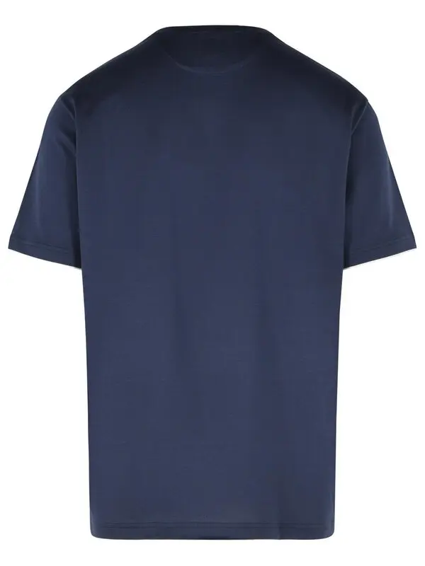 Eleventy Cotton T-shirt - Blue