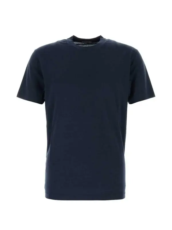 TOM FORD Crew-neck T-shirt - Blue