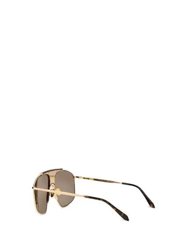 Alaïa Square Aviator Sunglasses
