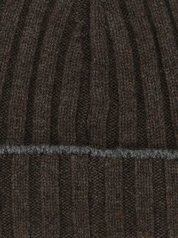 Brunello Cucinelli Cashmere Turn-up Beanie