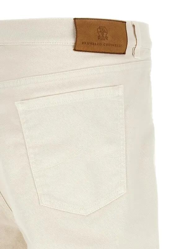 Brunello Cucinelli Denim Jeans - White