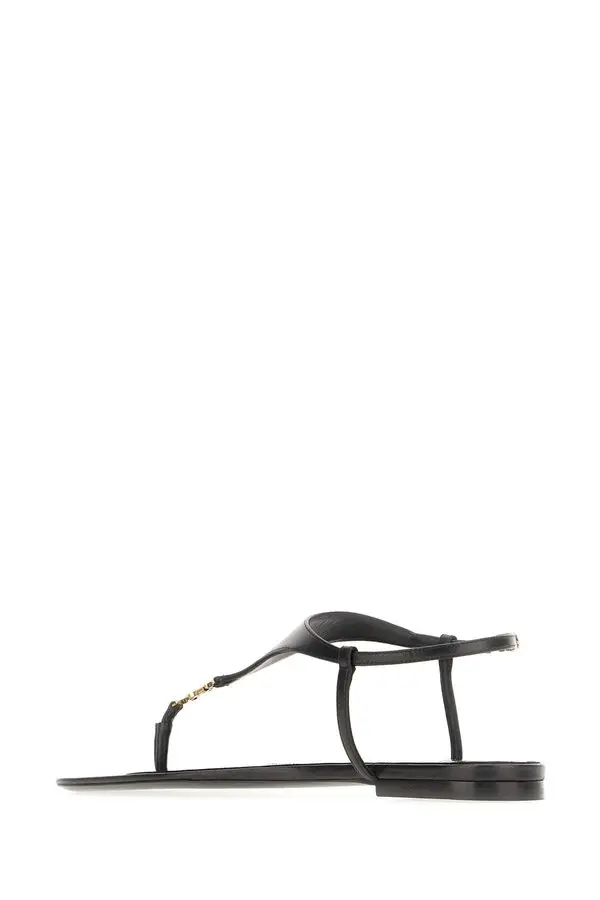 Saint Laurent Flat Sandals - Multicolor