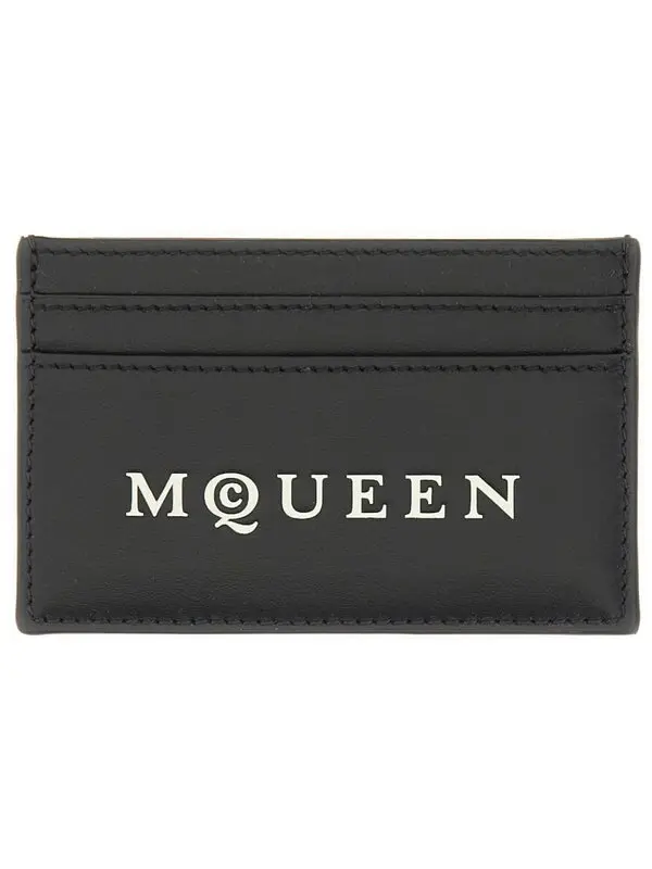 Alexander McQueen Card Holder With Logo