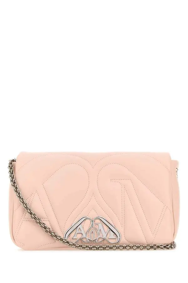 Alexander McQueen Leather Small Seal Shoulder Bag