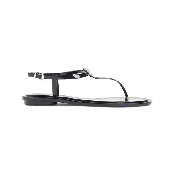 Mach & Mach Double Bow Sandals - Black