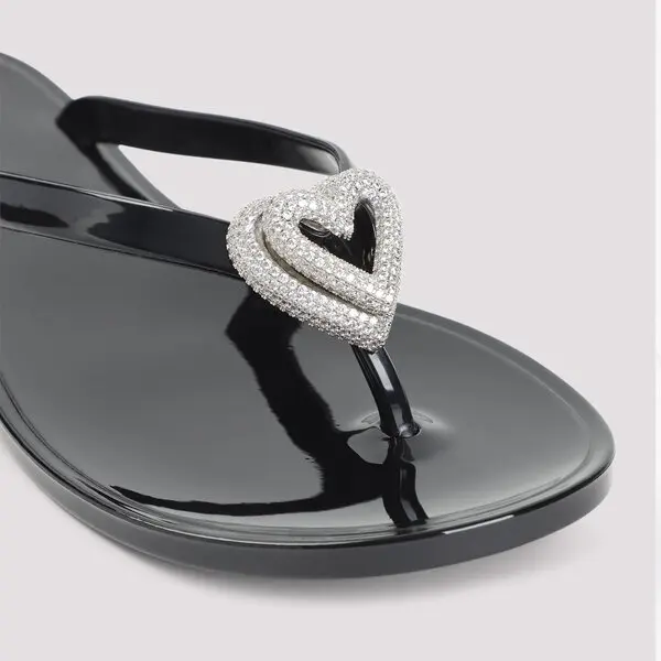 Mach & Mach Double Heart Sandals