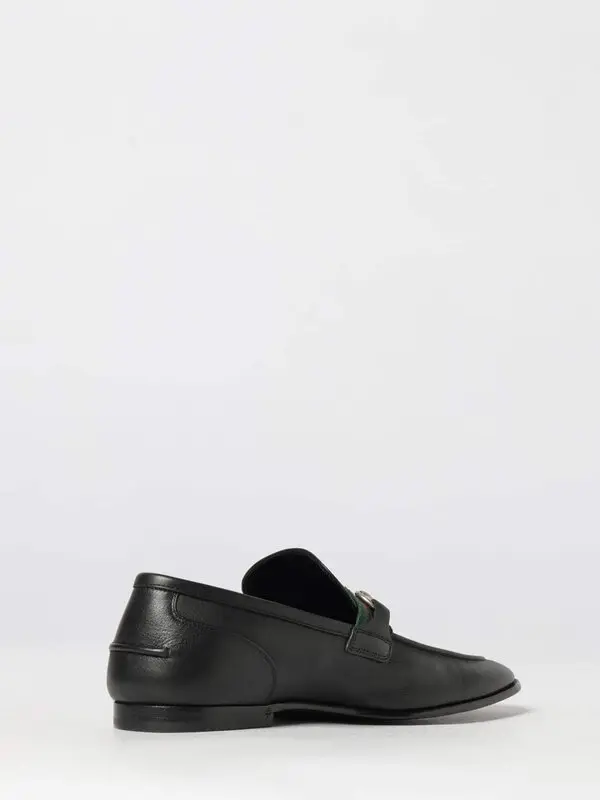Gucci Como Leather Loafers - Black