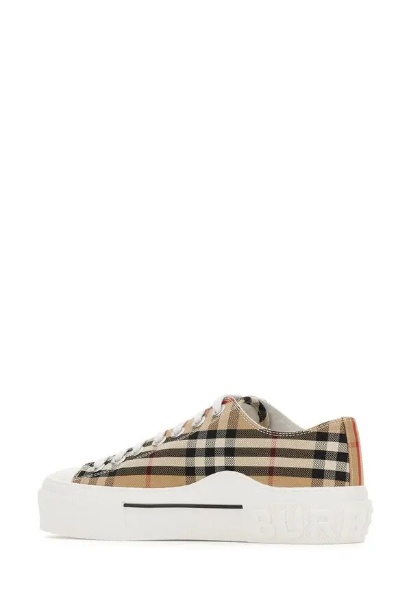 Burberry Checked Sneakers - Multicolor
