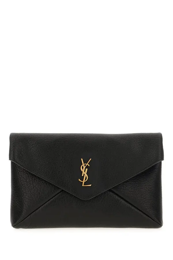 Saint Laurent Leather Clutch