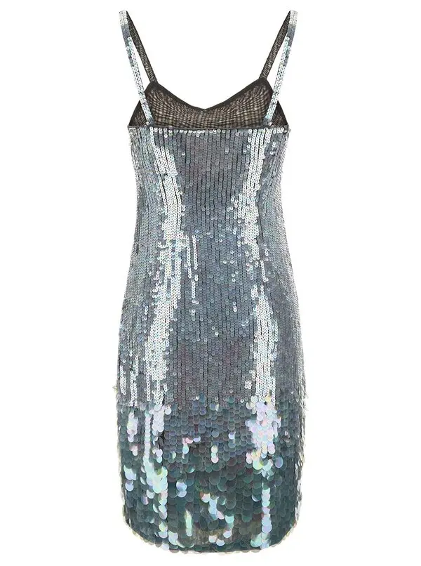 P.a.r.o.s.h Sequined Mini Dress - Multicolor
