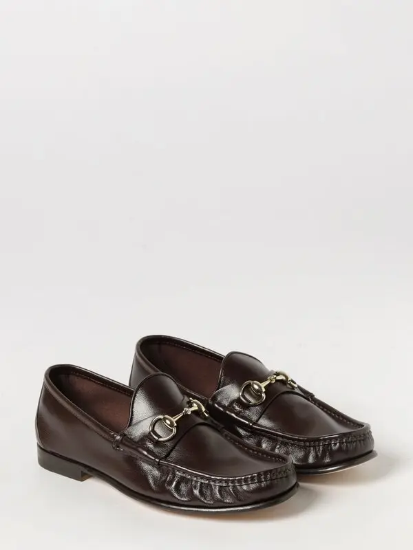 Gucci Lugano Smooth Leather Loafers With Horsebit Detail