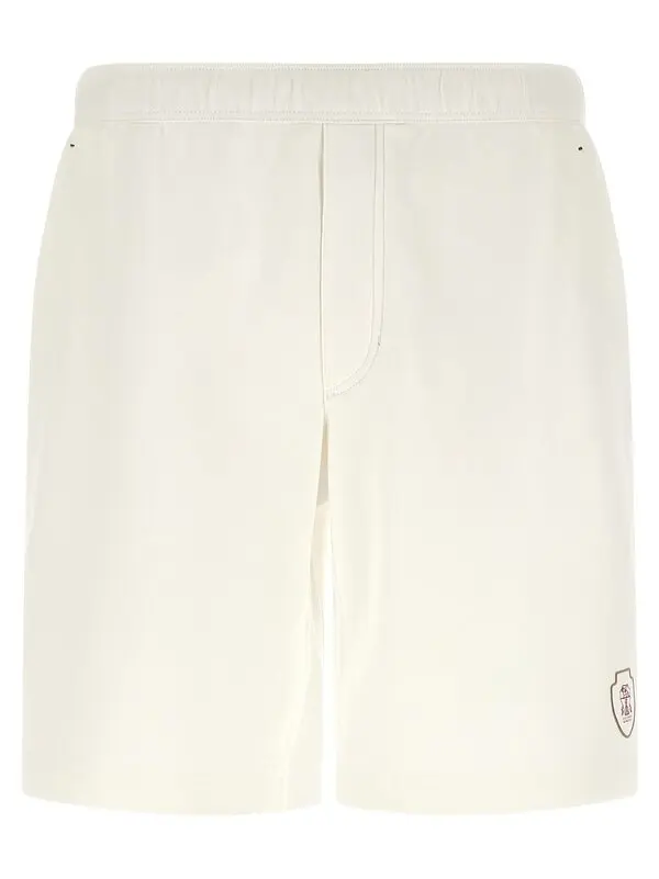 Brunello Cucinelli Interlock Cotton Bermuda Shorts