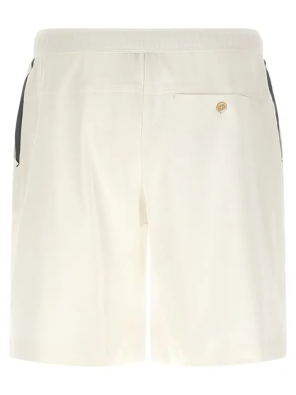 Brunello Cucinelli Interlock Cotton Bermuda Shorts