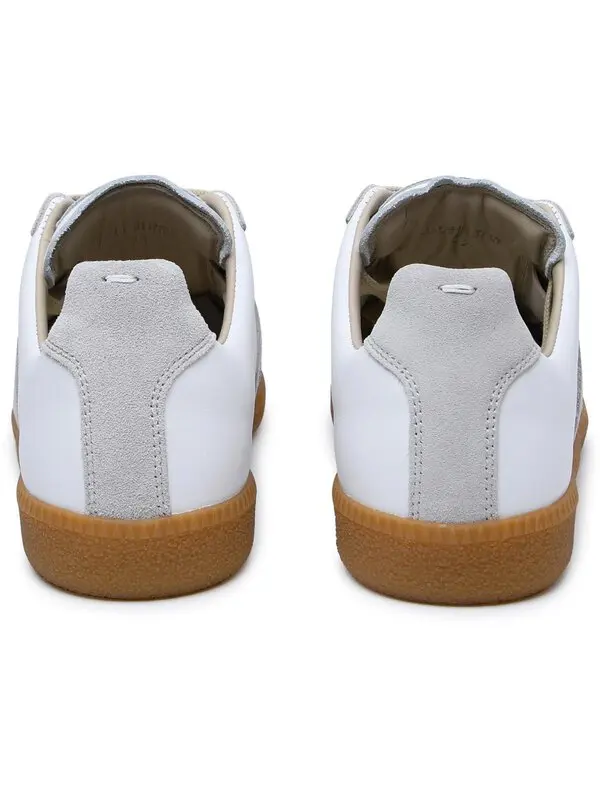 MAISON MARGIELA Leather Replica Sneaker - White