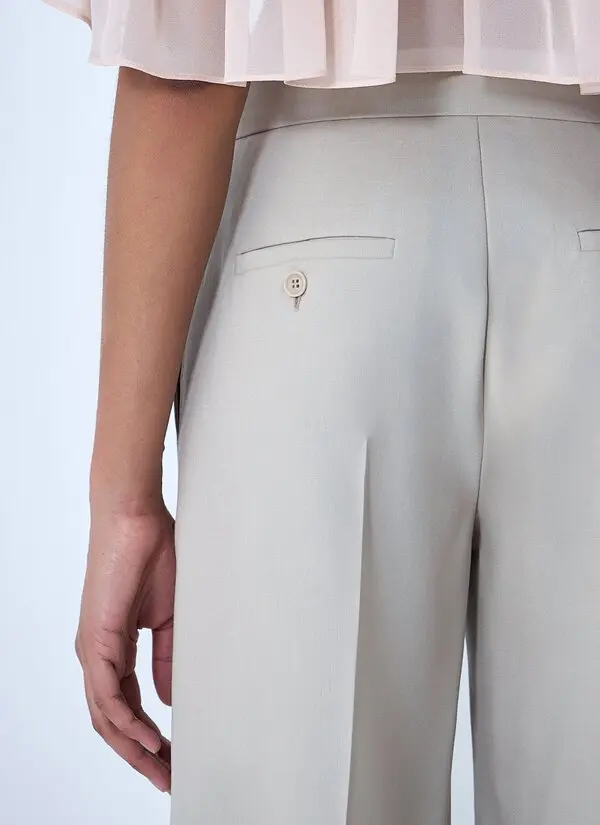 Max Mara Tailored Bermuda Shorts - Cream