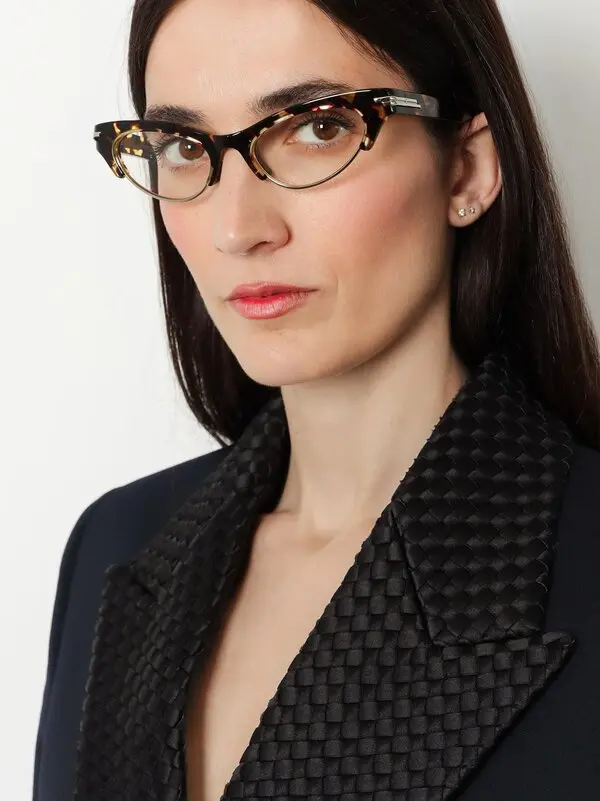 Bottega Veneta Angle Acetate Sunglasses
