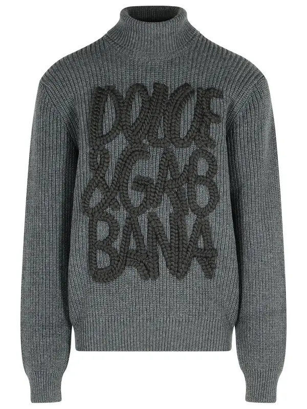 Dolce & Gabbana Virgin Wool Sweater - Gray