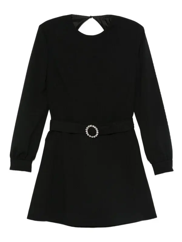 Saint Laurent Mini Dress In Sable