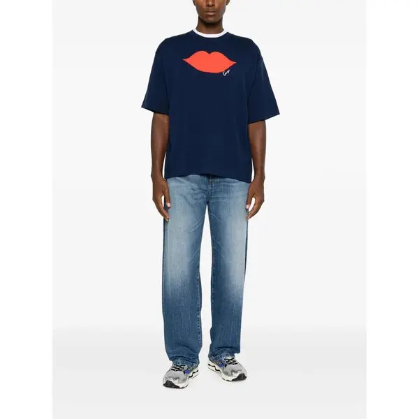 Kenzo Intarsia Knit Jumper - Blue