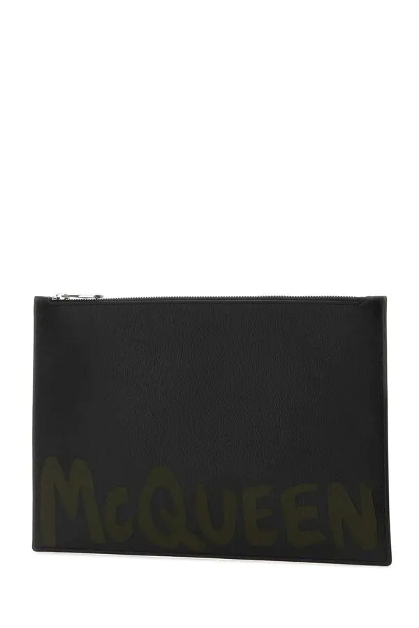 Alexander McQueen Leather Clutch