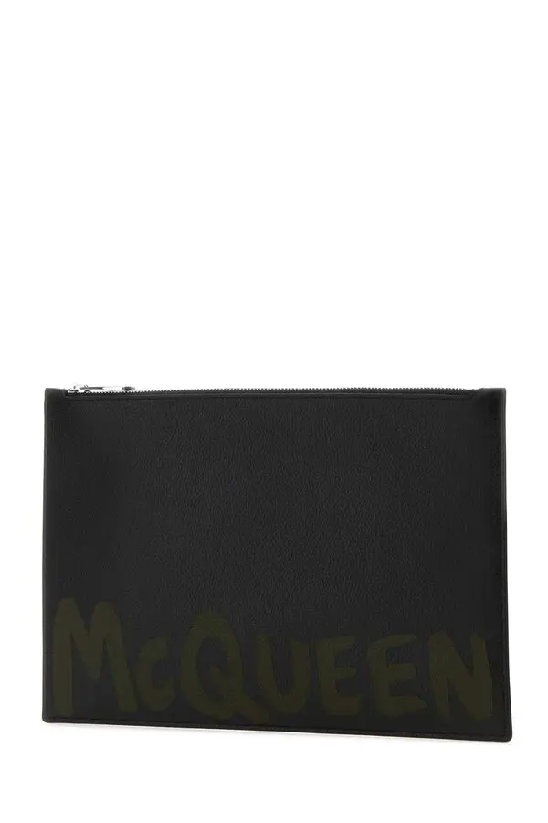 Alexander McQueen Leather Clutch
