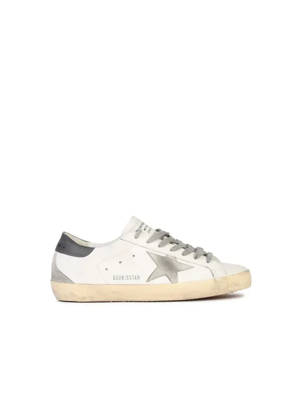 GOLDEN GOOSE Leather Sneakers - White