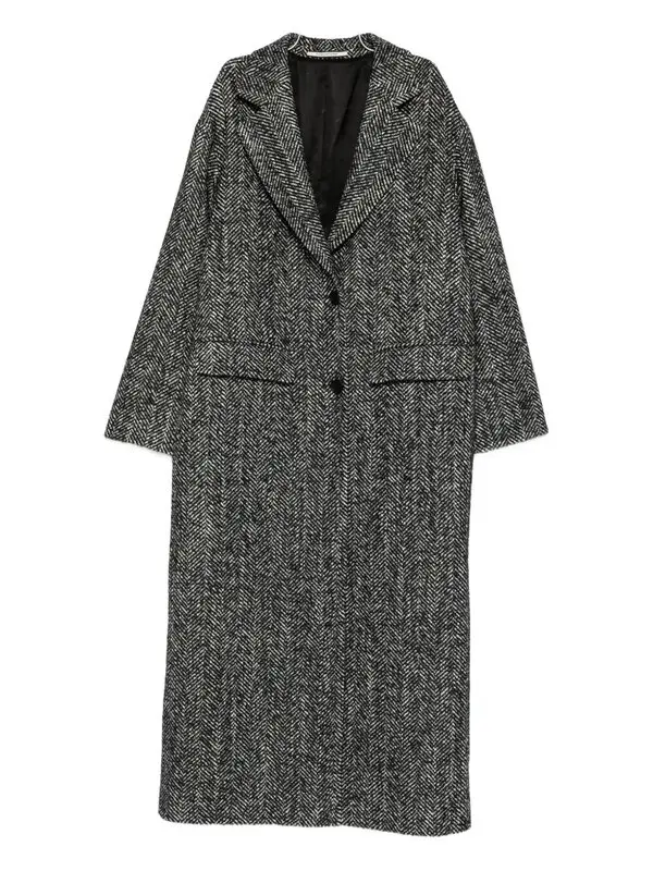 Tagliatore Wool Blend Single-breasted Coat