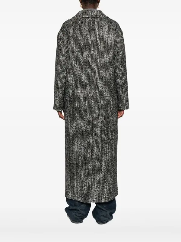 Tagliatore Wool Blend Single-breasted Coat