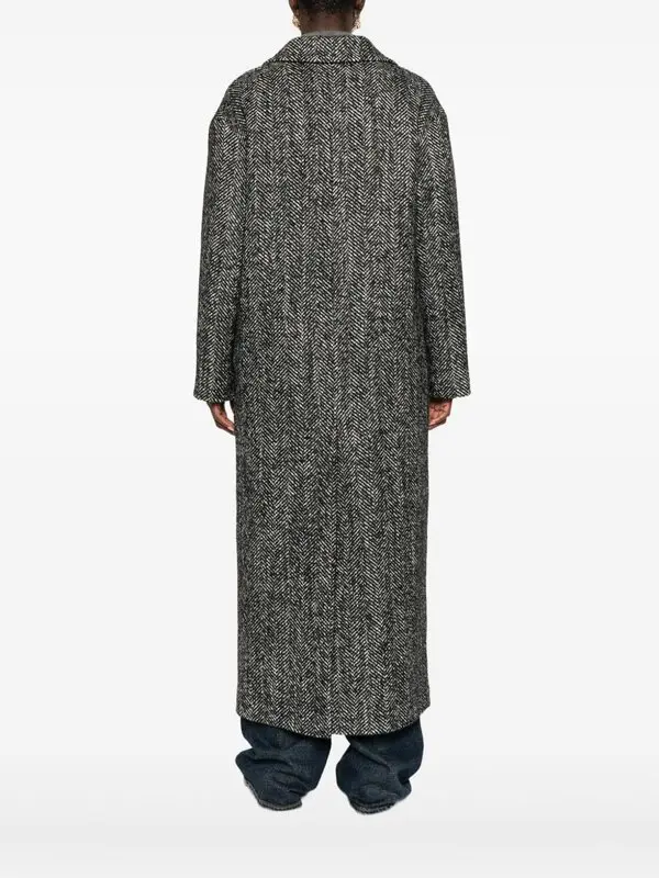 Tagliatore Wool Blend Single-breasted Coat - Multicolor