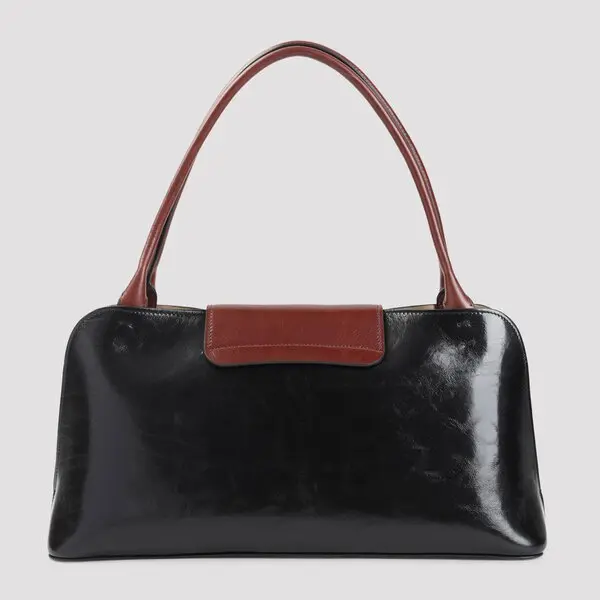 Versace Medium E/w Shoulder Bag - Black