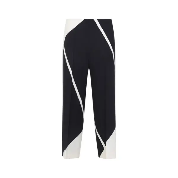 Alberta Ferretti Twill Printed Pants