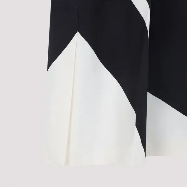 Alberta Ferretti Twill Printed Pants