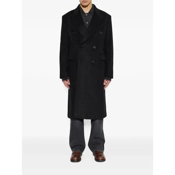Our Legacy Mohair And Virgin Wool Blend Overcoat