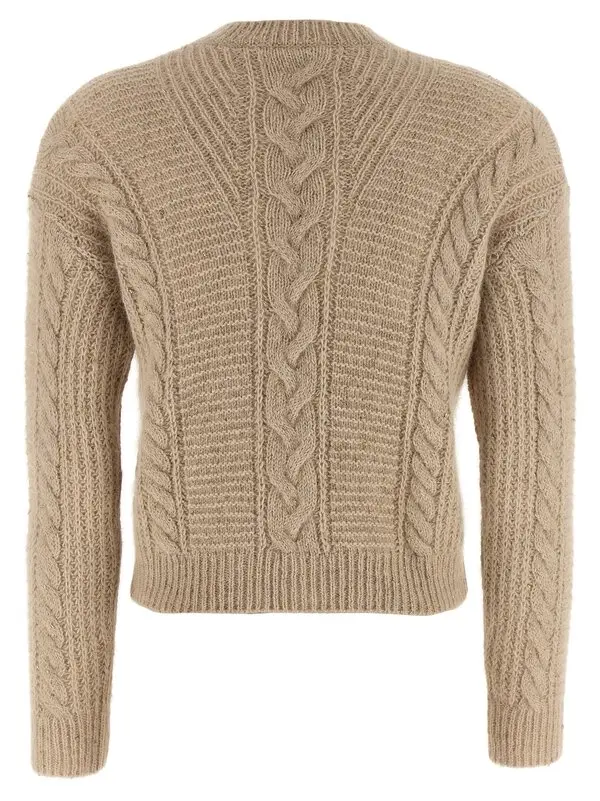 Max Mara Alpaca Blend Sweater - Cream