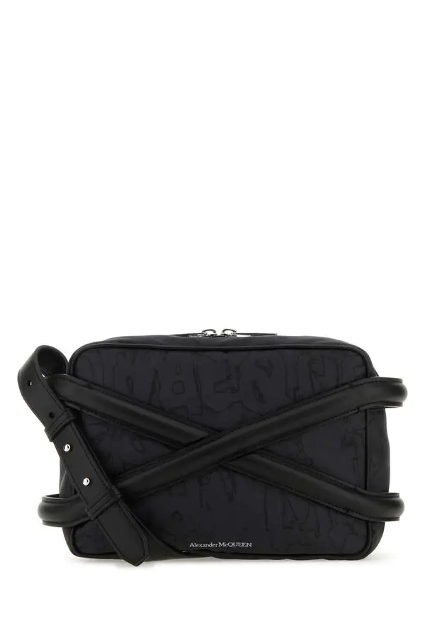 Alexander McQueen Nylon Harness Crossbody Bag