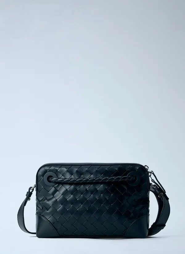 Bottega Veneta Andiamo Zipped Messenger Bag