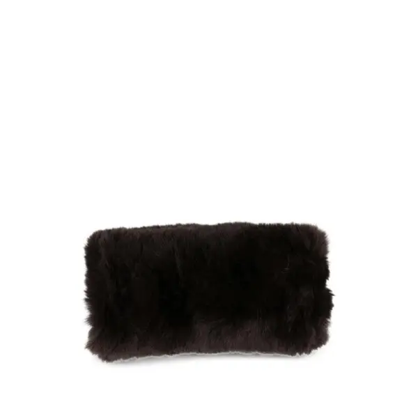 YVES SALOMON Fur Hat - Brown