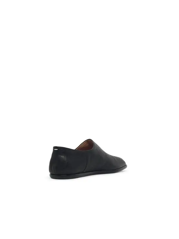 MAISON MARGIELA Tabi' Leather Loafers - Black