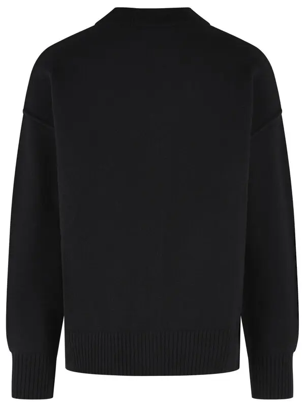 AMI Paris Virgin Wool Cardigan