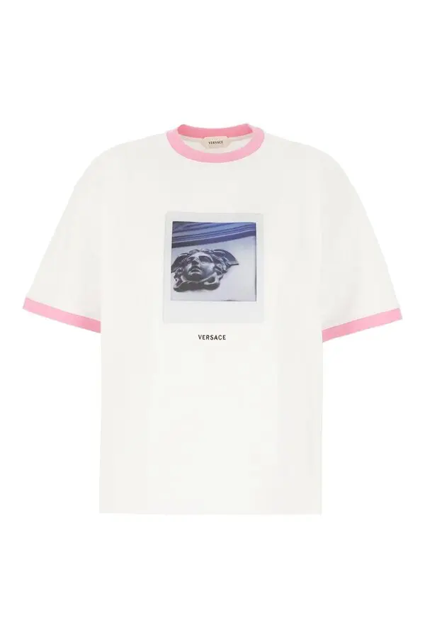 Versace Graphic Print T-shirt - Multicolor
