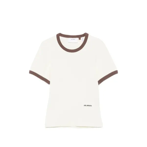 Axel Arigato Neutrals Tops T-shirts & Jerseys - Cream