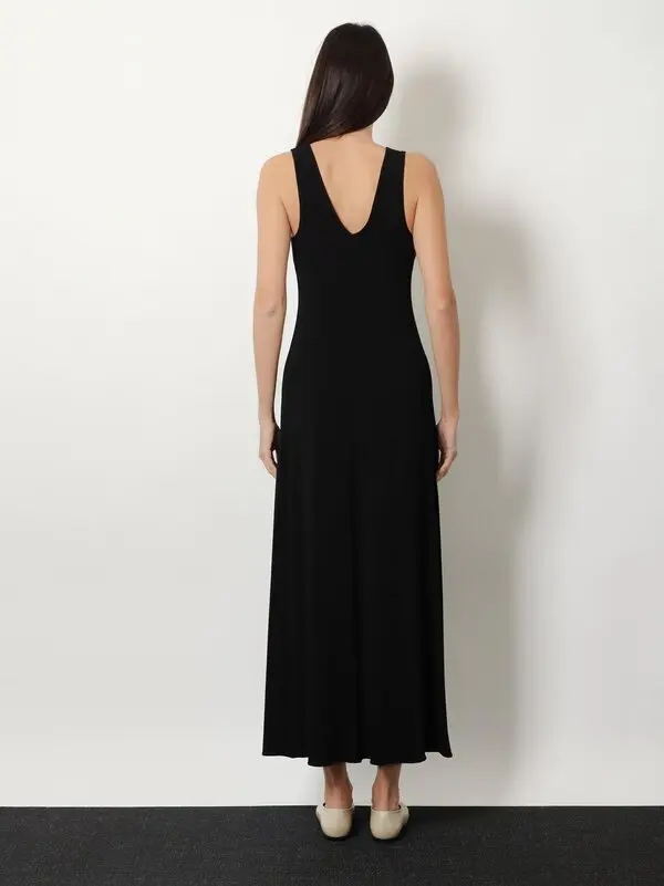 Max Mara Mxppania Stretch Viscose Long Dress - Multicolor