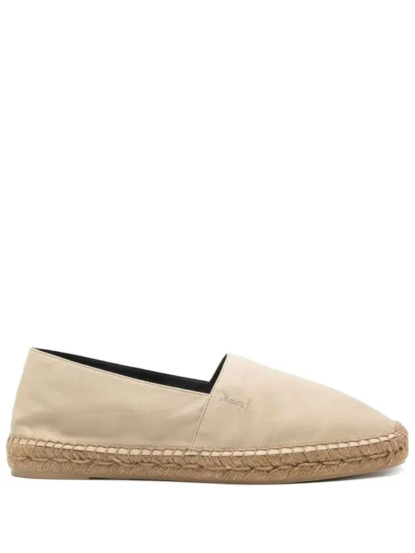 Saint Laurent Cotton Espadrilles - Multicolor