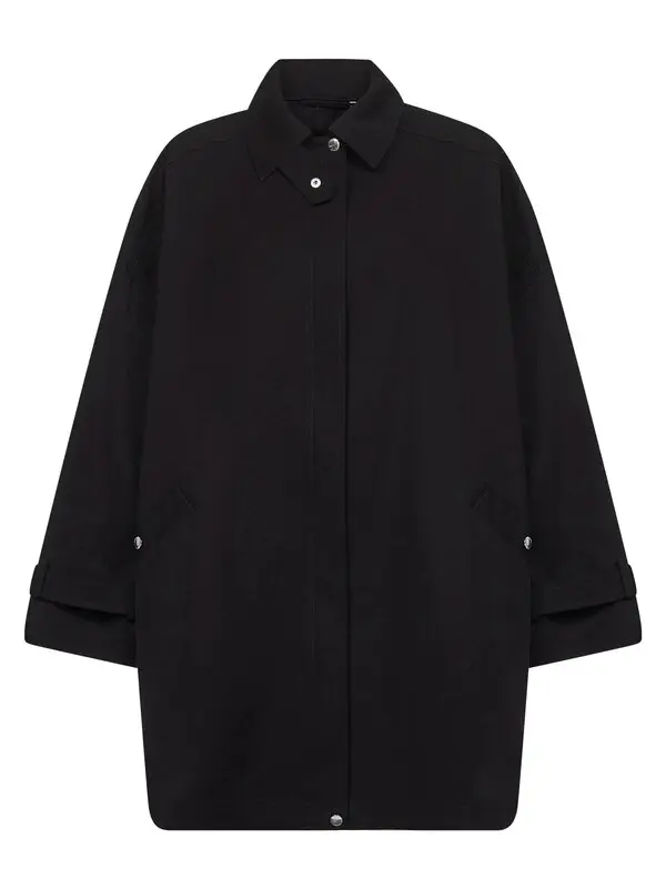 TOTEME Organic Cotton Oversized Trench Jacket - Multicolor