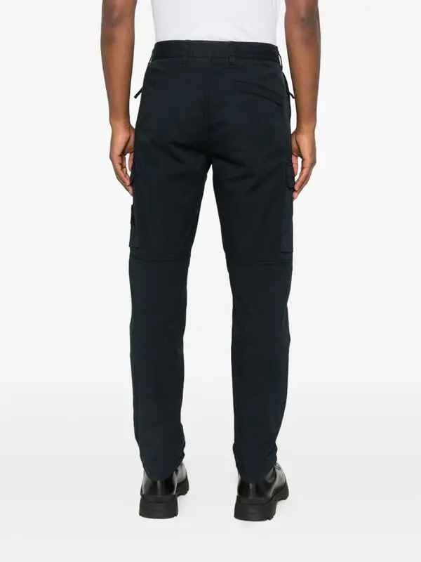 Stone Island Cotton Cargo Trousers